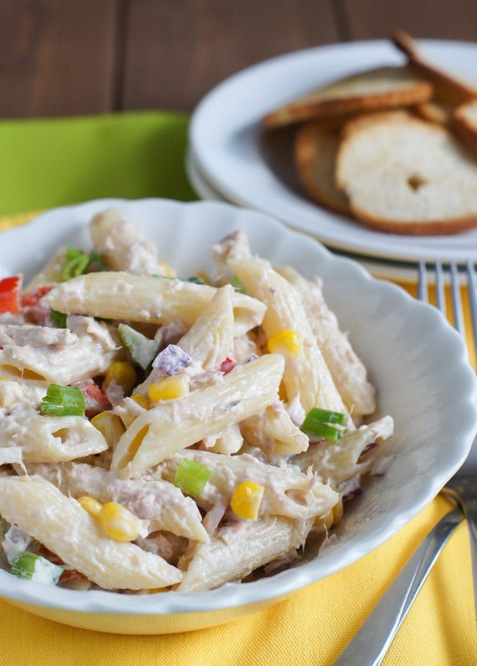 Ensalada de Atún con Pasta - My Dominican Kitchen