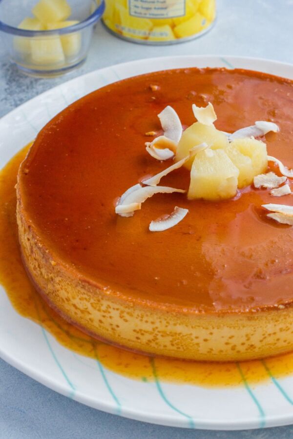 Flan de Piña - My Dominican Kitchen