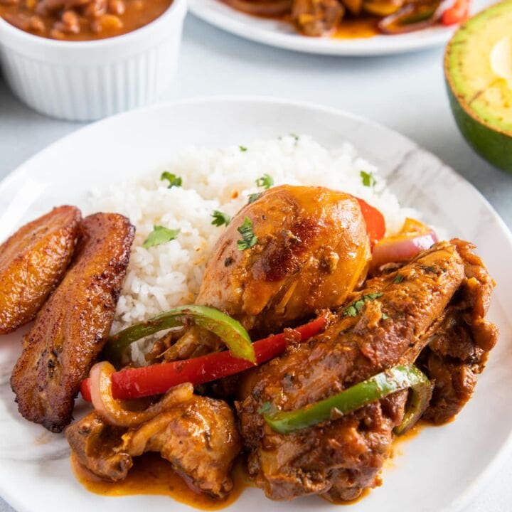 Pollo Guisado Dominicano - My Dominican Kitchen